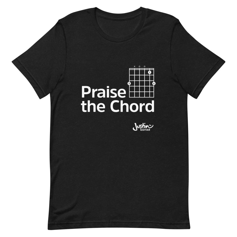 Praise The Chord Guitar | Unisex T-Shirt – JustinGuitar Merch Store