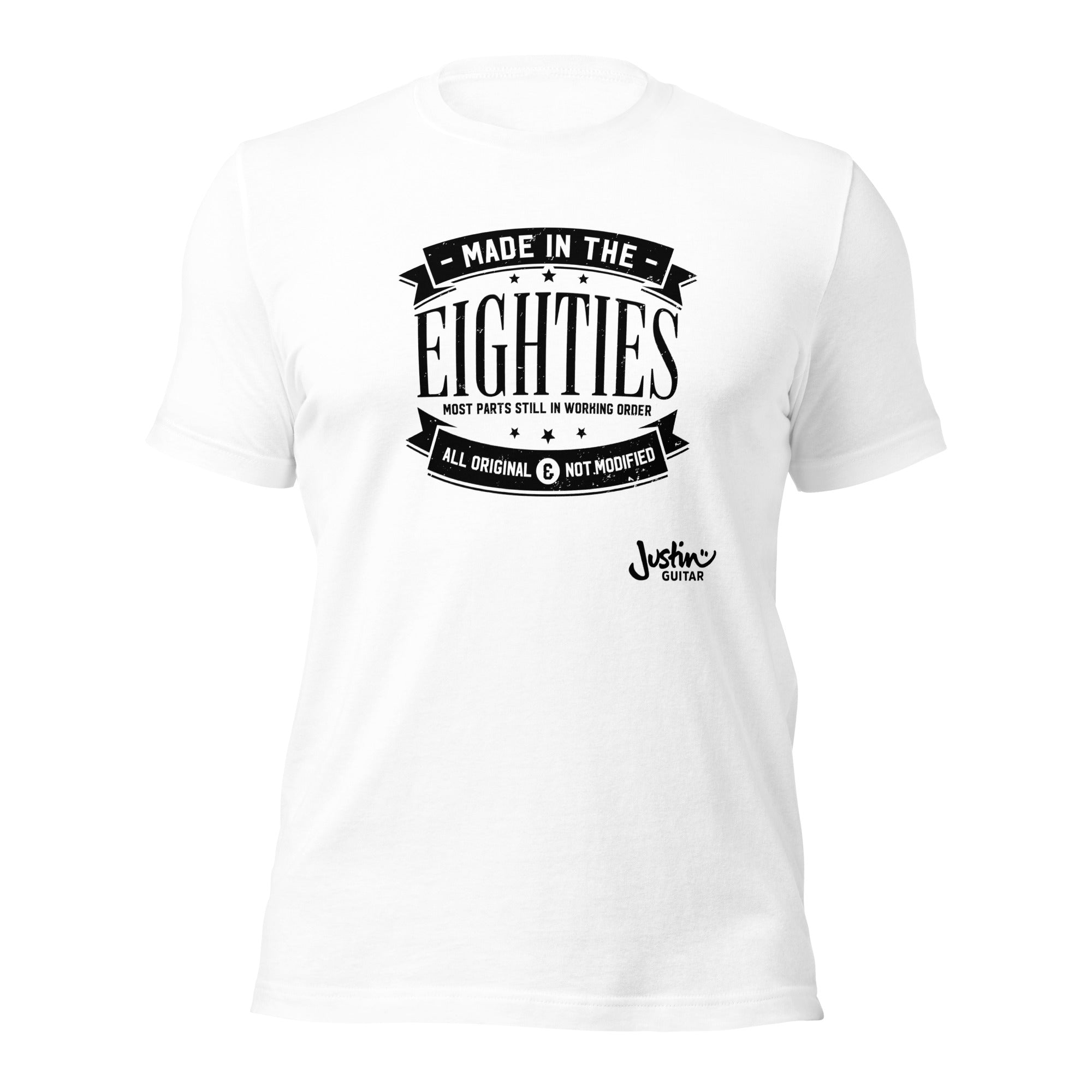 Made In The 80s Guitarist | Unisex T-Shirt – JustinGuitar Merch Store